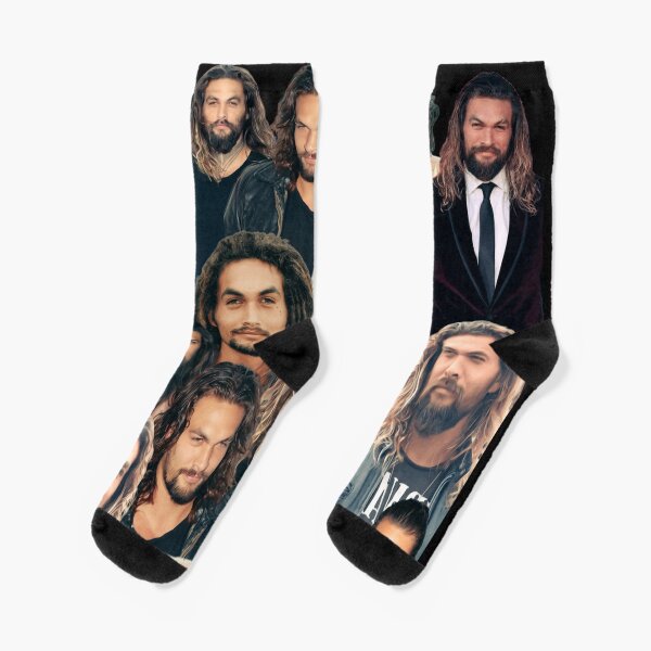 "Jason Momoa, ORIGNAL Willow Days, Jason Momoa-Collage" Socken von ...