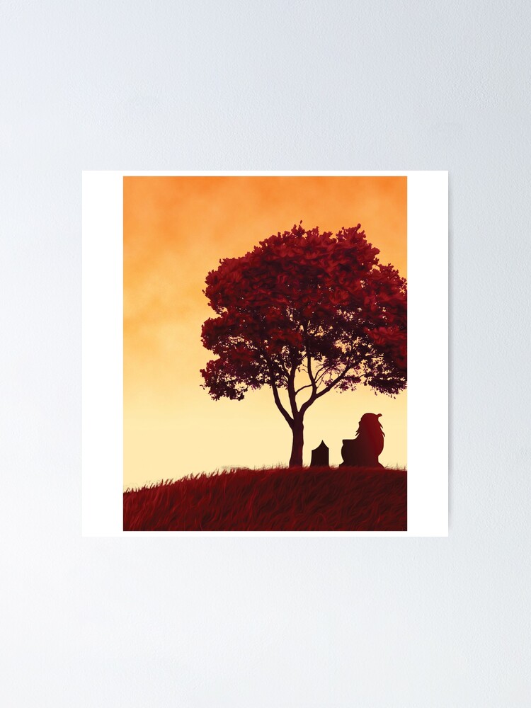 "Avatar the Last Airbender Iroh Tree" Poster by CassidyCreates | Redbubble