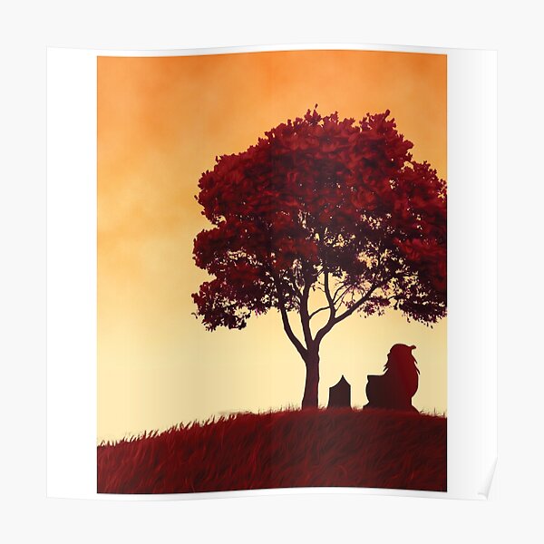 "Avatar the Last Airbender Iroh Tree" Poster by CassidyCreates | Redbubble
