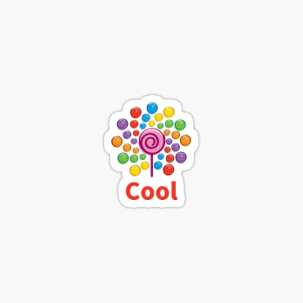 "cool logo" Sticker for Sale by Dhanrajwalde | Redbubble