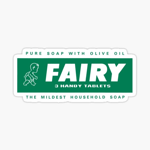 Dishwashing Soap Advert Sticker For Sale By Throwbackads Redbubble