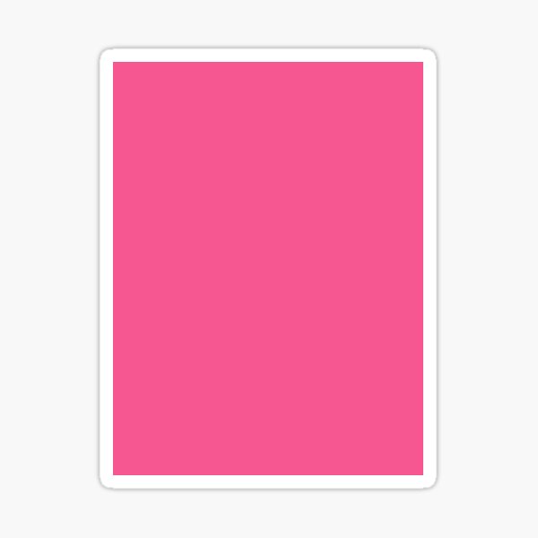 "Coral color" Sticker for Sale by Poptopia | Redbubble