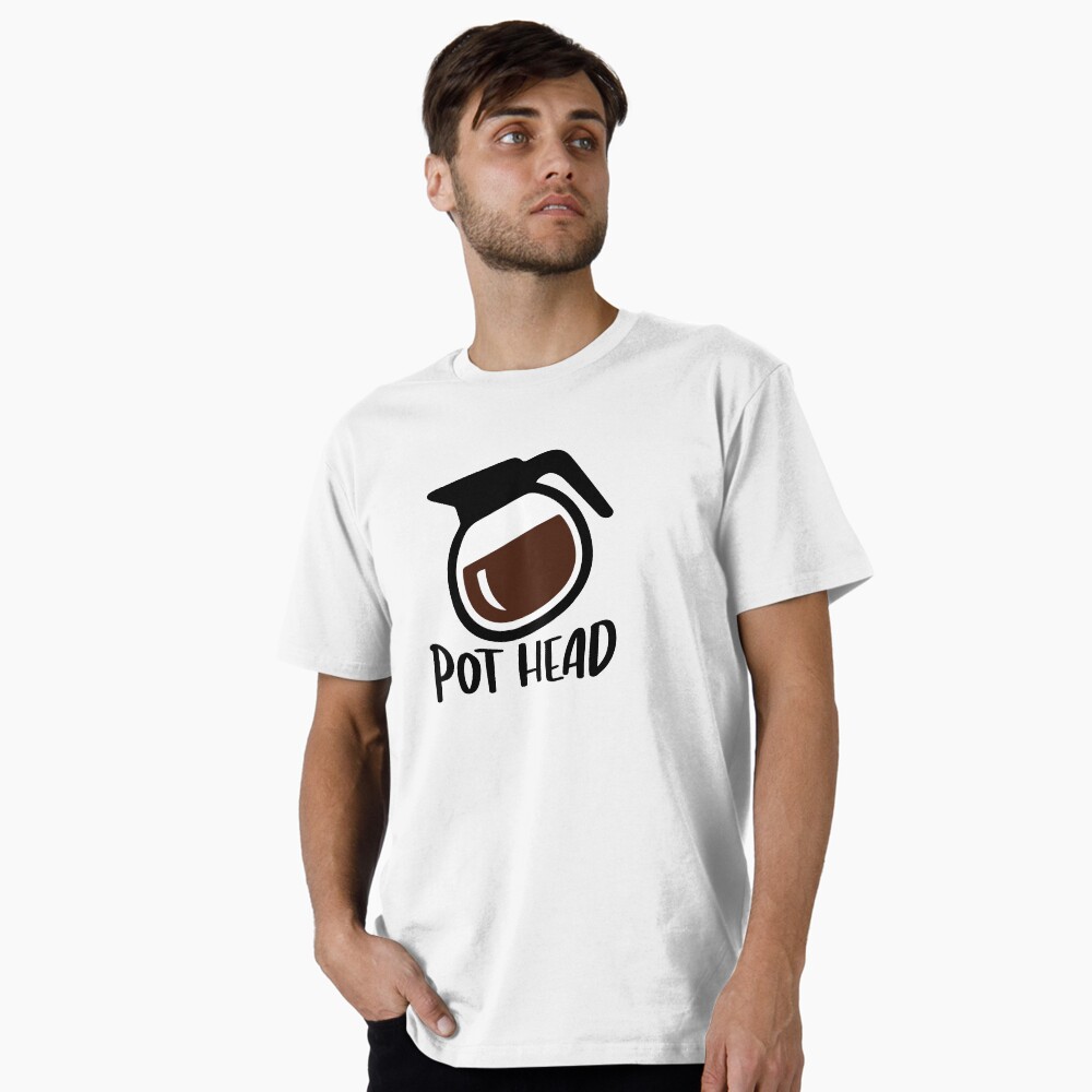 "POT HEAD" Sticker for Sale by reedbull | Redbubble