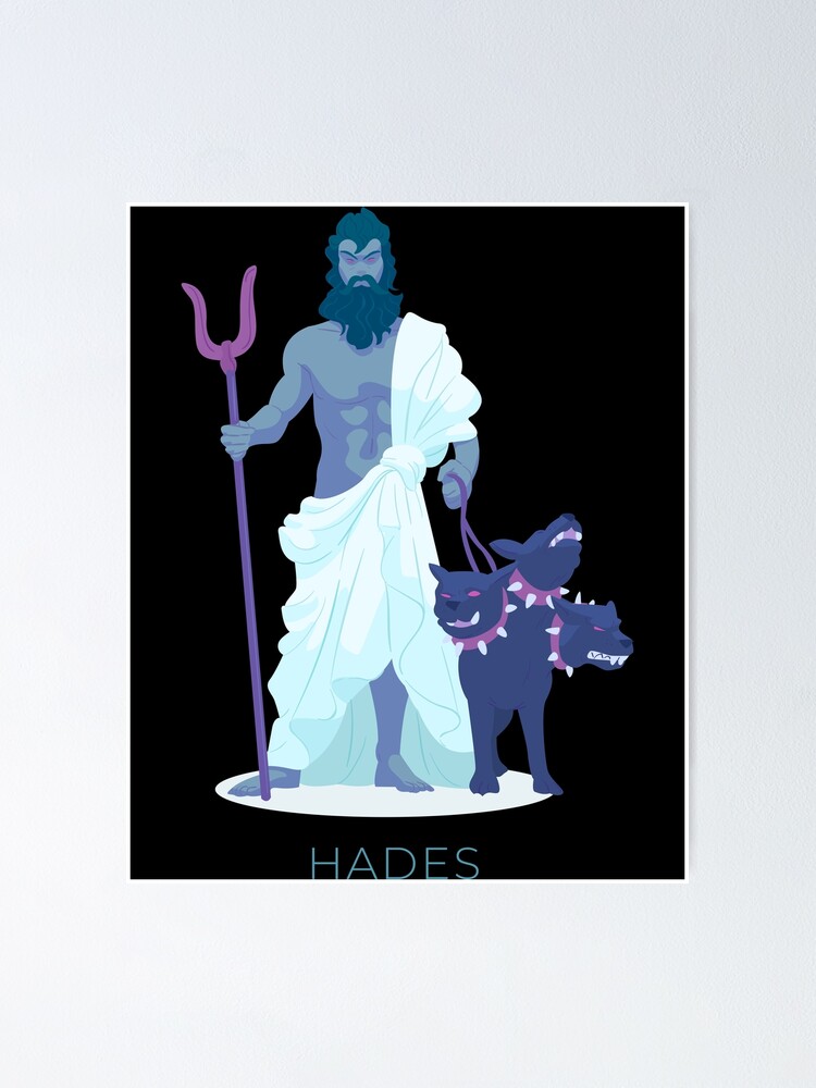"Hades Greek Mythology" Poster by Mimic-Gaming-Co | Redbubble