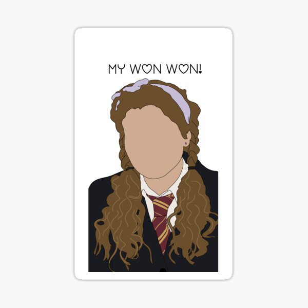 "Lavender Brown - My Won WOn" Sticker for Sale by CatherineAlysha ...
