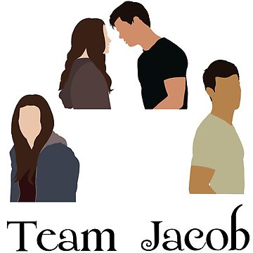 "Team Jacob stickers pack twilight" Sticker for Sale by ArtsyShachar ...