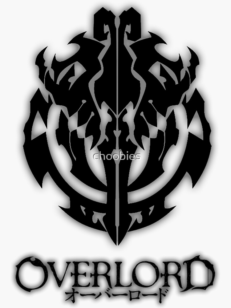 "Overlord Anime Guild Emblem - Ainz Ooal Gown" Sticker for Sale by ...