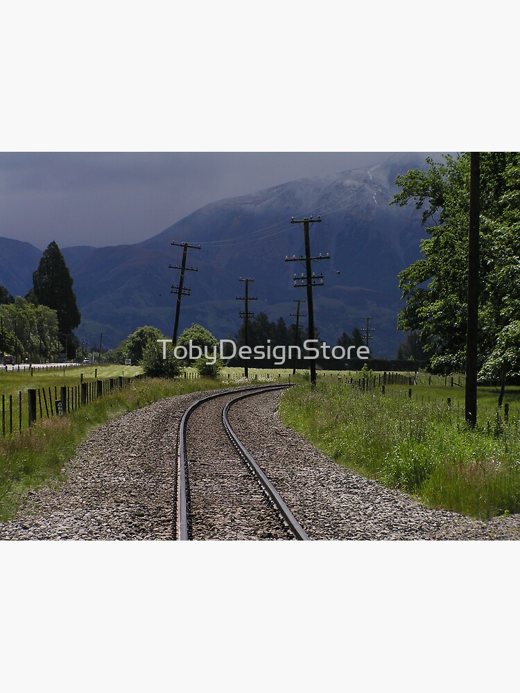 "New Zealand, train track " Sticker for Sale by TobyDesignStore | Redbubble