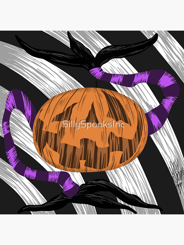 "Jack the Grotesque " Sticker for Sale by SillySpooksInc | Redbubble