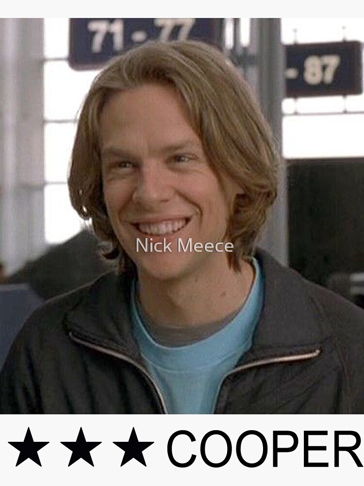 "Cooper" Sticker for Sale by nickmeece | Redbubble