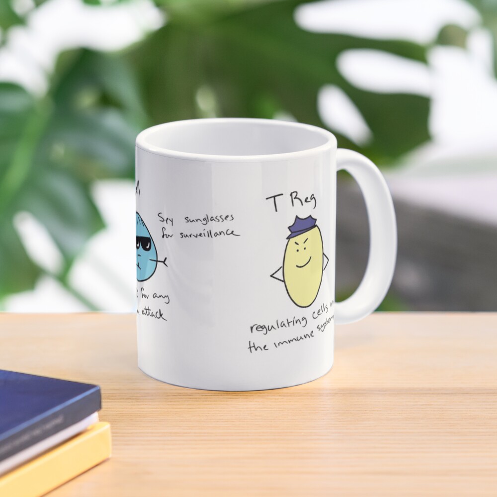 "Macrophage, NK cell, & T reg" Mug by alexicat | Redbubble
