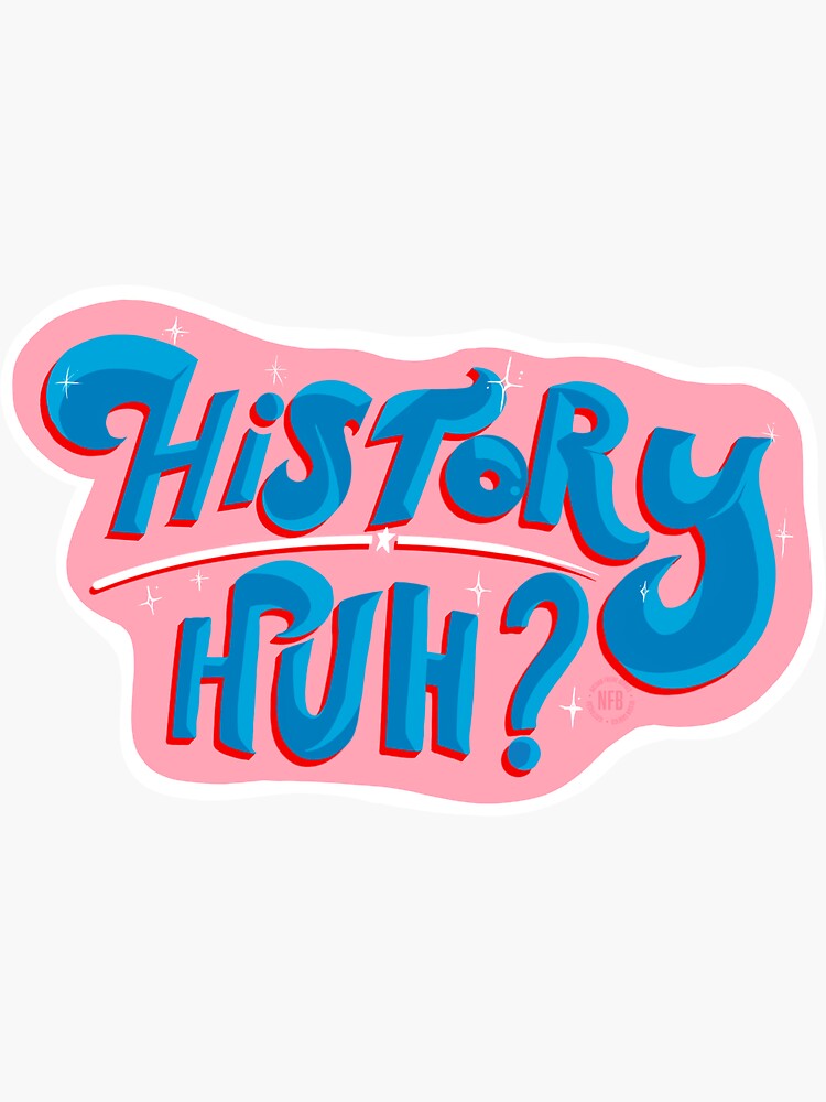 "History, huh? - Red White and Royal Blue" Sticker for Sale by NathanFB ...