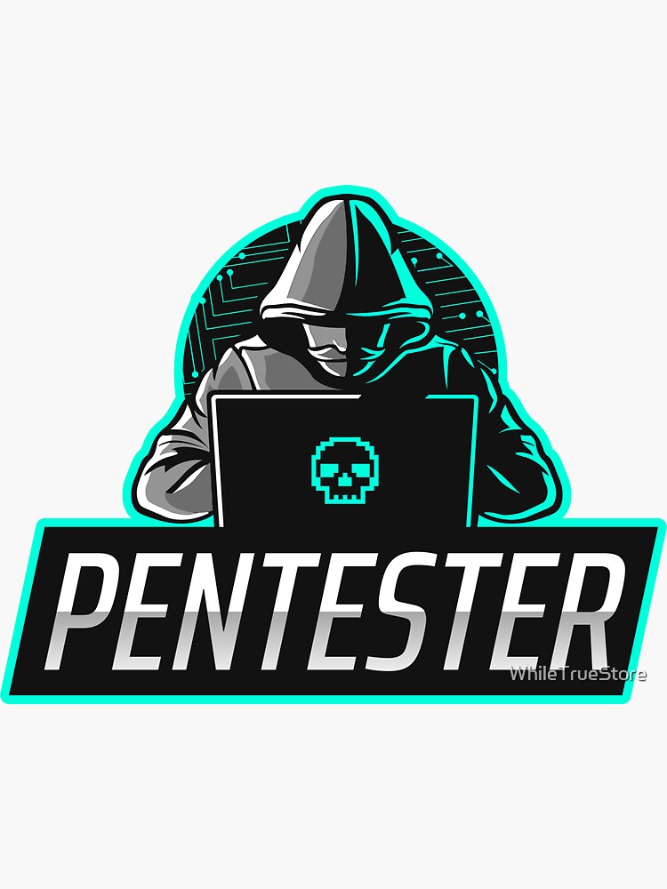 "Pentester Ethical Hacker" Sticker for Sale by WhileTrueStore | Redbubble