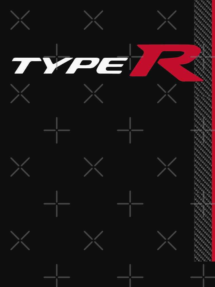 "Honda Civic Type R Racing Stripe Carbon Fk8" T-shirt for Sale by ...