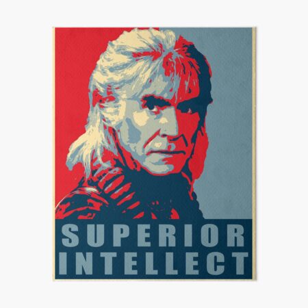 "superior intellect" Art Board Print for Sale by mechashiva76 | Redbubble