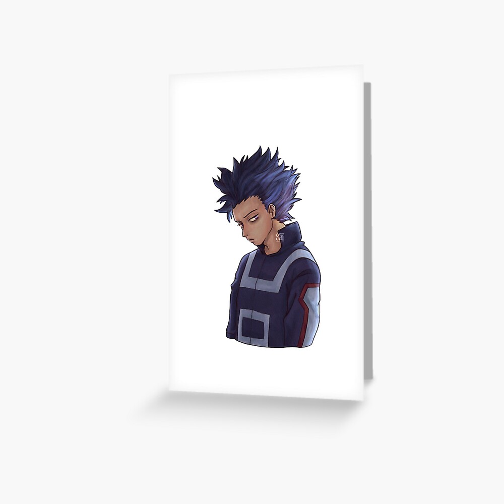 "Shinso Hitoshi MHA BNHA" Greeting Card by sochiarts | Redbubble