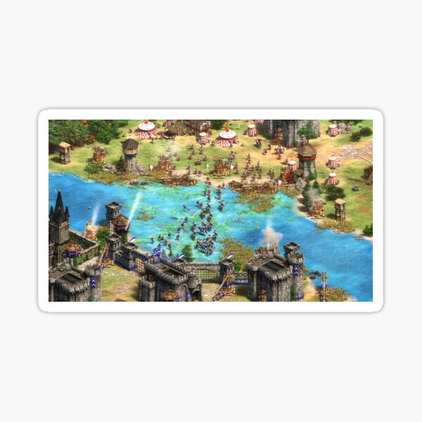 "Age of Empires II Battle Screenshot" Sticker by slappybag9 | Redbubble