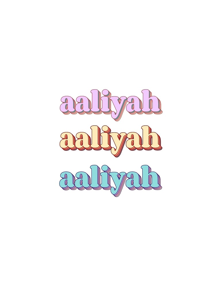 "Aaliyah Word Art" A-Line Dress for Sale by Arexus | Redbubble