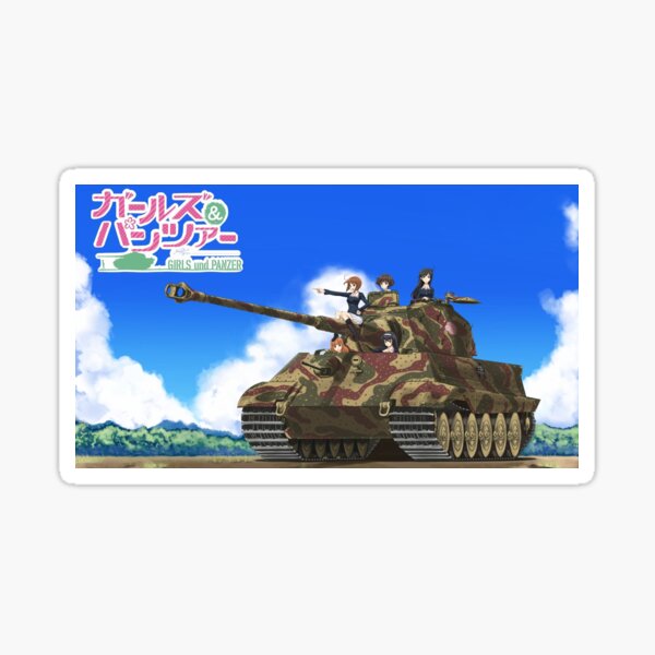 Sticker: Girls Und Panzer | Redbubble