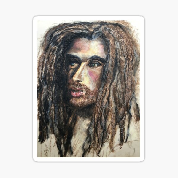 "Dreadlocks" Sticker by Zenkiea | Redbubble