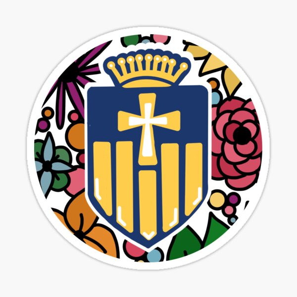 "Merion Mercy Floral" Sticker for Sale by cassiestickers3 | Redbubble