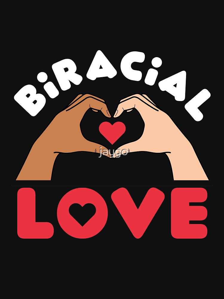 "Biracial Love Mixed Race Couple Interracial" T-shirt for Sale by jaygo ...