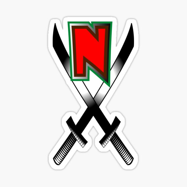 "NINJA LOGO" Sticker for Sale by smissime | Redbubble