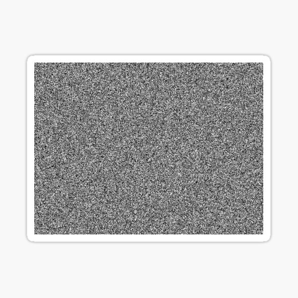 "Static" Sticker for Sale by BelleInconnue | Redbubble