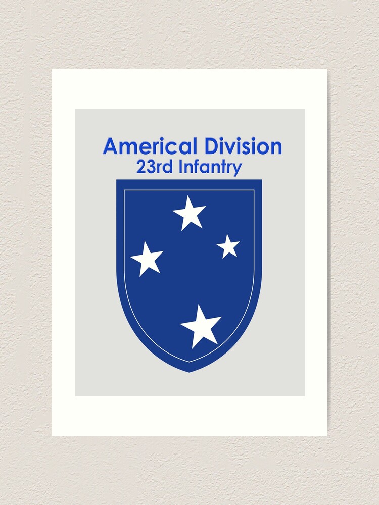 "Americal Division - 23rd Infantry" Art Print for Sale by Buckwhite ...