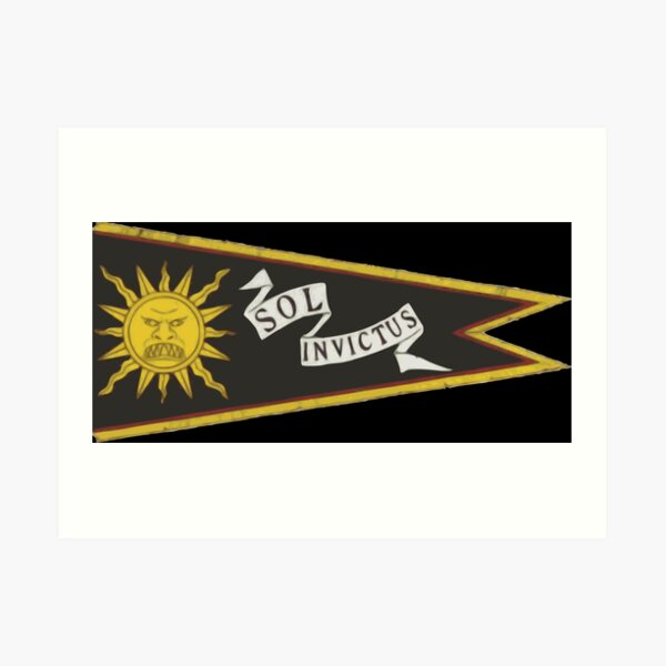 "Sol Invictus" Art Print by ZemplyIronbeard | Redbubble