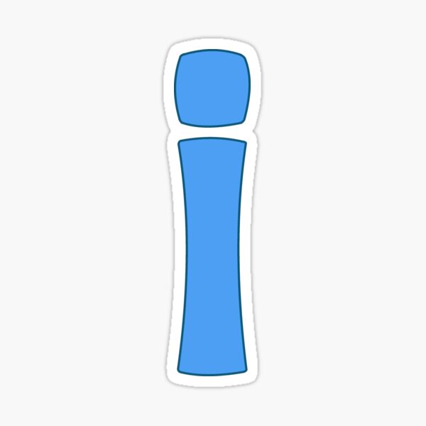 "letter i blue" Sticker for Sale by ZiphGames | Redbubble