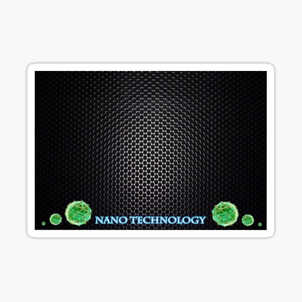 "Nano Mask Nanotechnolgy" Sticker by MasterCarol | Redbubble