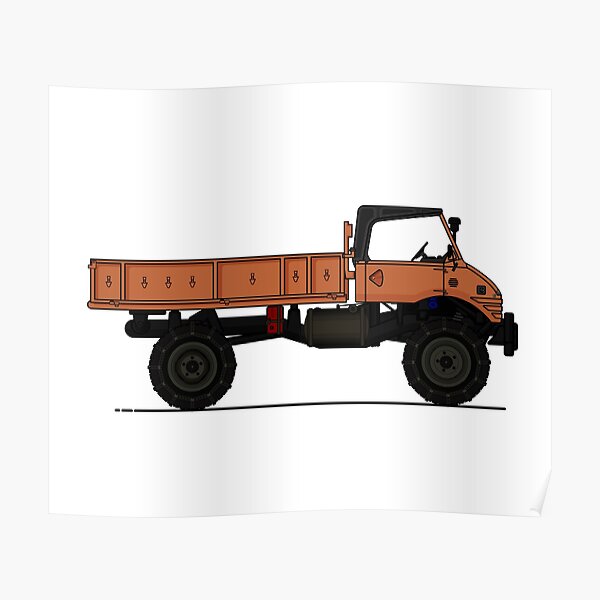 Poster: Unimog | Redbubble