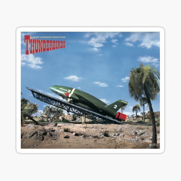 "Thunderbirds Classic - Iconic TB2" Sticker for Sale by thunderbirds ...