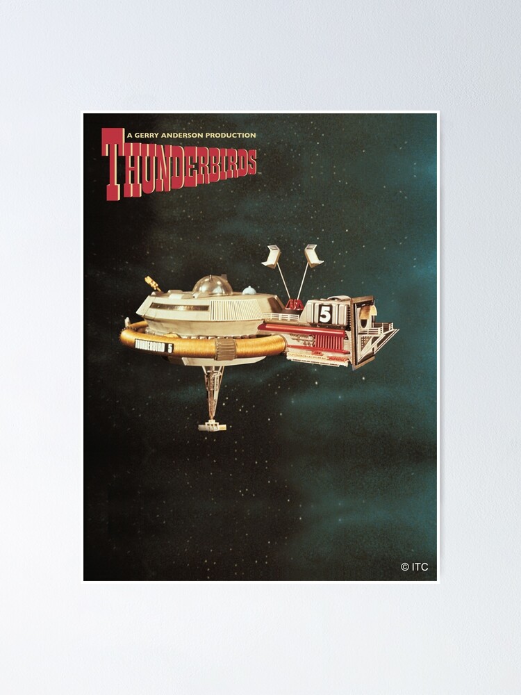 "Thunderbirds Classic - Iconic TB5" Poster for Sale by Thunderbirds ...