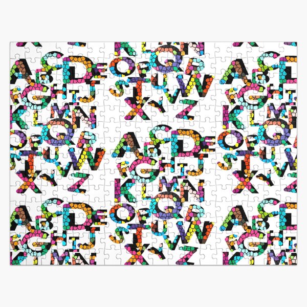 Abcde Jigsaw Puzzles | Redbubble