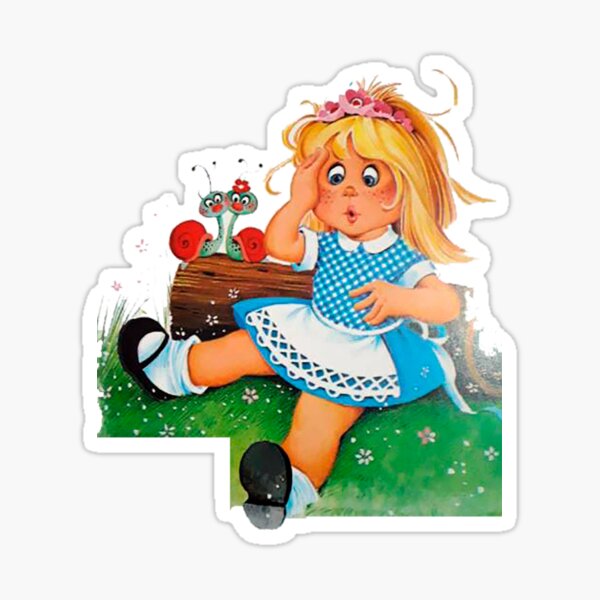 "Alicia" Sticker by epulmol | Redbubble