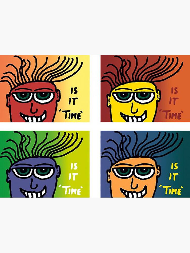 "Ringo Starr is it time artwork" Sticker for Sale by nicolehrr- | Redbubble