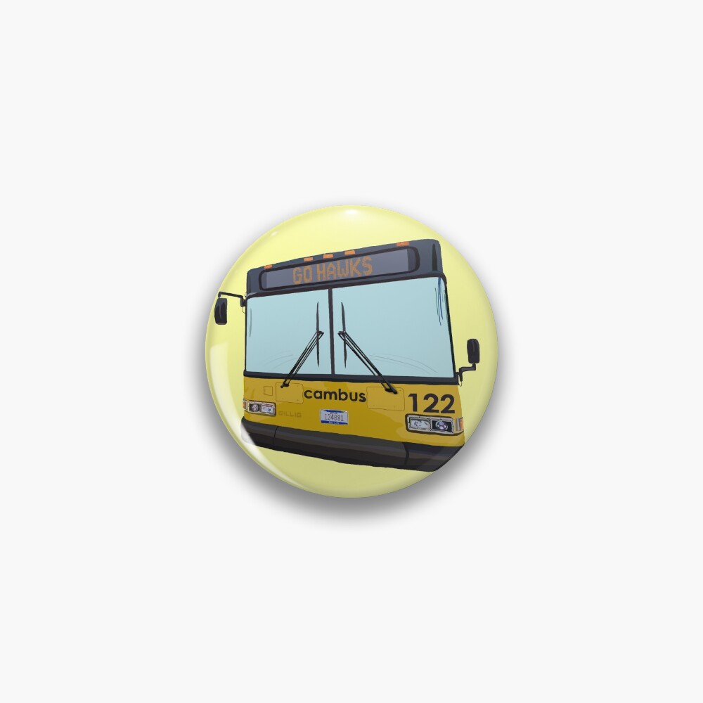 "Iowa Cambus" Sticker for Sale by comrade-thomas | Redbubble