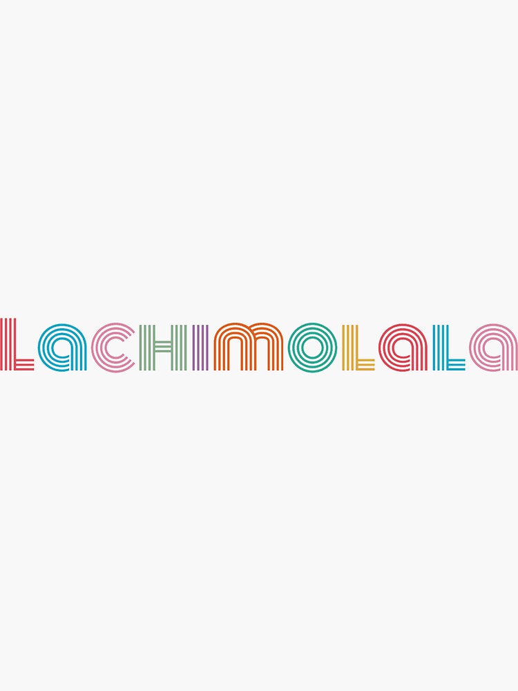 "Lachimolala" Sticker von JulieLou | Redbubble