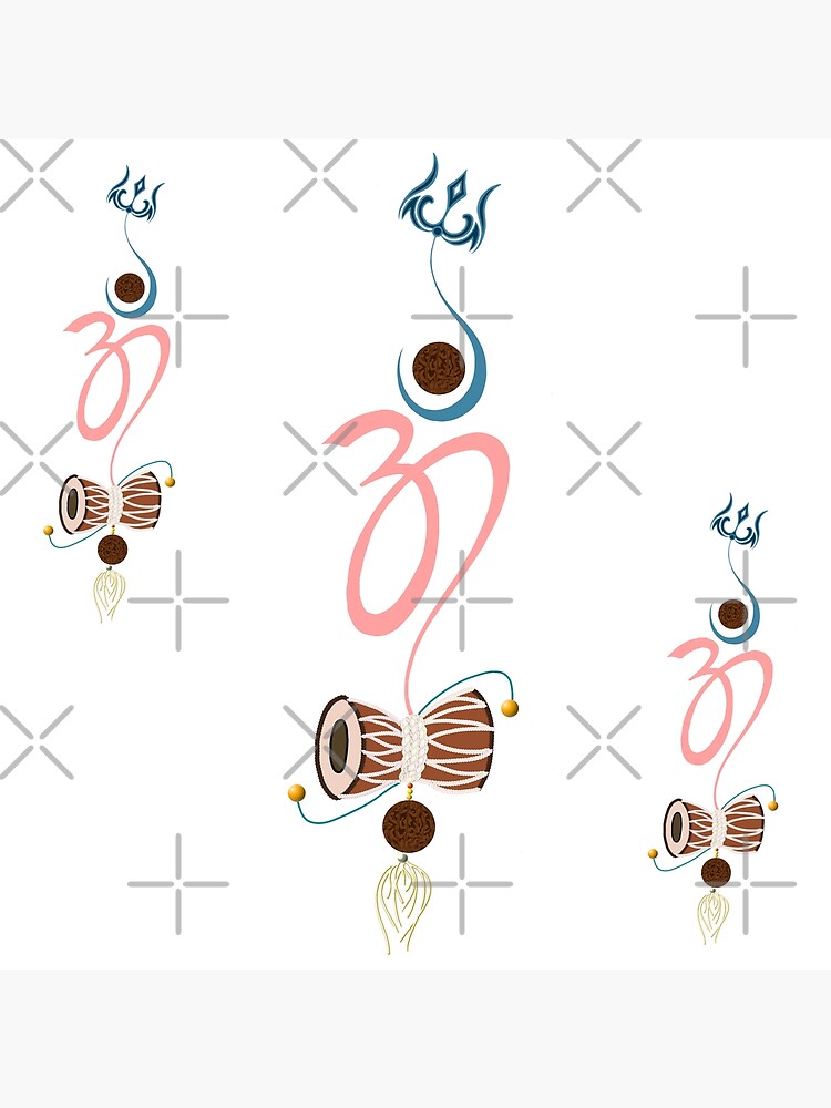 "Shiva trishul & damroo" Photographic Print by CHHAYA-ARTS | Redbubble