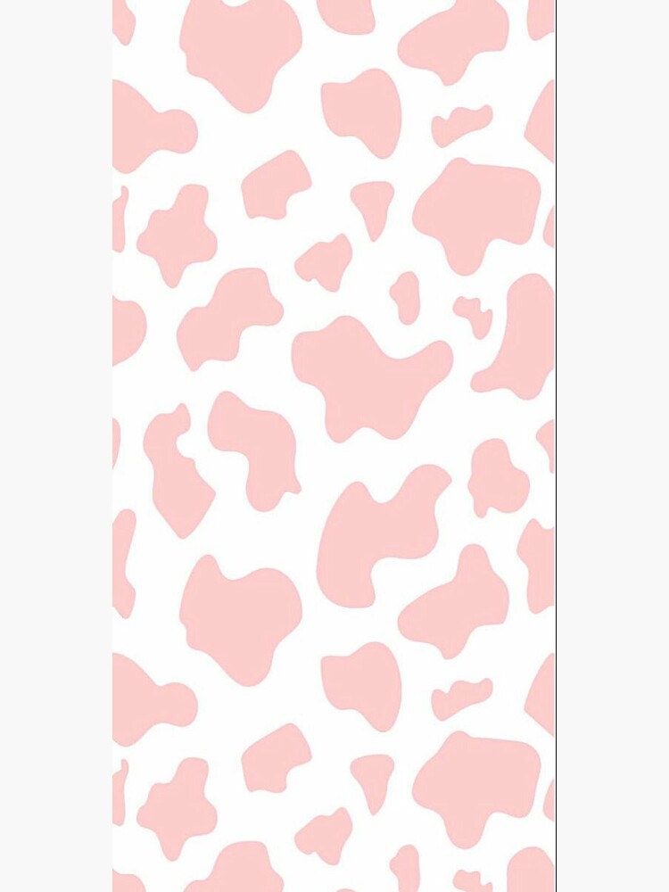"Pink cow print " Sticker for Sale by FedaZrq | Redbubble