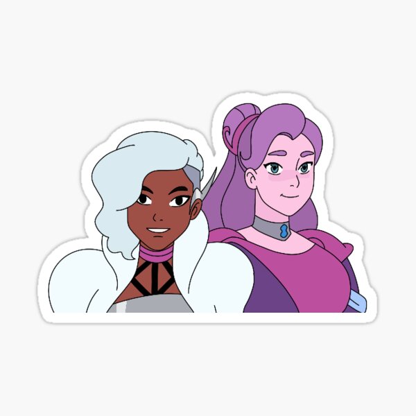 "Spinnerella and Netossa (She-Ra and the Princess of Power)" Sticker ...