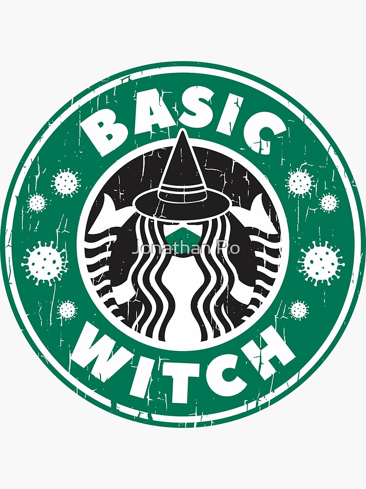"Basic Witch" Sticker for Sale by pipo2draw | Redbubble
