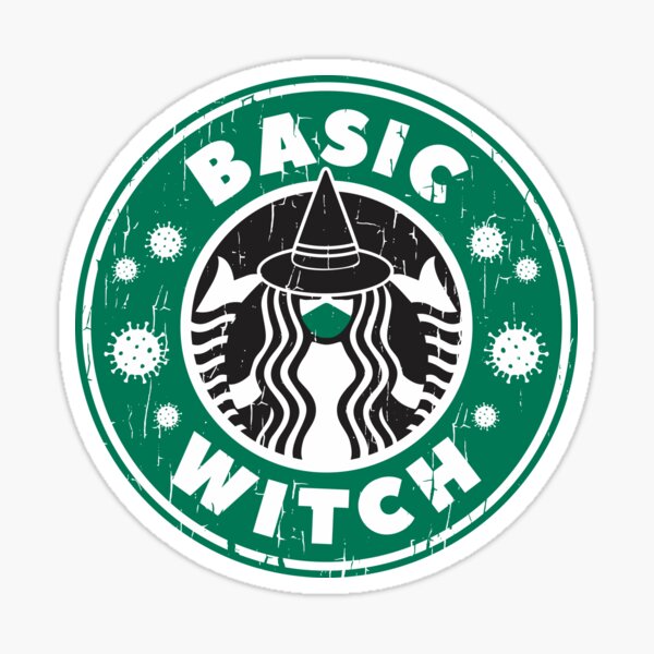 "Basic Witch" Sticker for Sale by pipo2draw | Redbubble