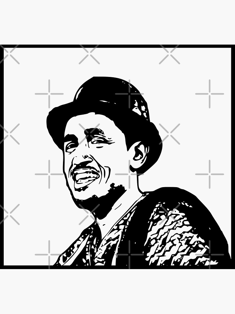 "Oromo Icon Hachalu Hundessa (Hacaaluu Hundeessaa) " Sticker for Sale ...