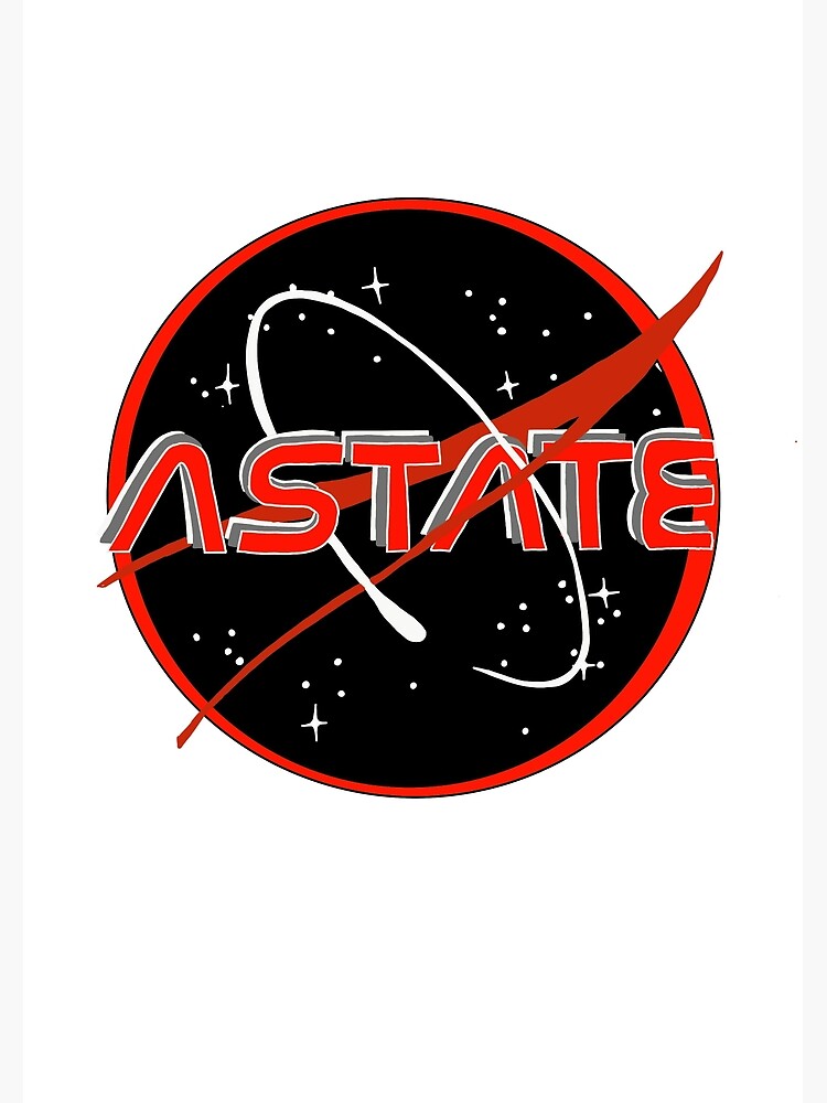 "ASTATE NASA" Poster for Sale by sydkwatk12 | Redbubble