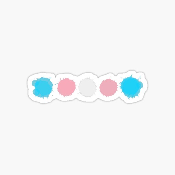 "Transgender pride flag" Sticker by Glass-daisies | Redbubble