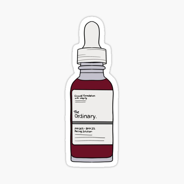 "The Ordinary" Sticker by Laukays | Redbubble