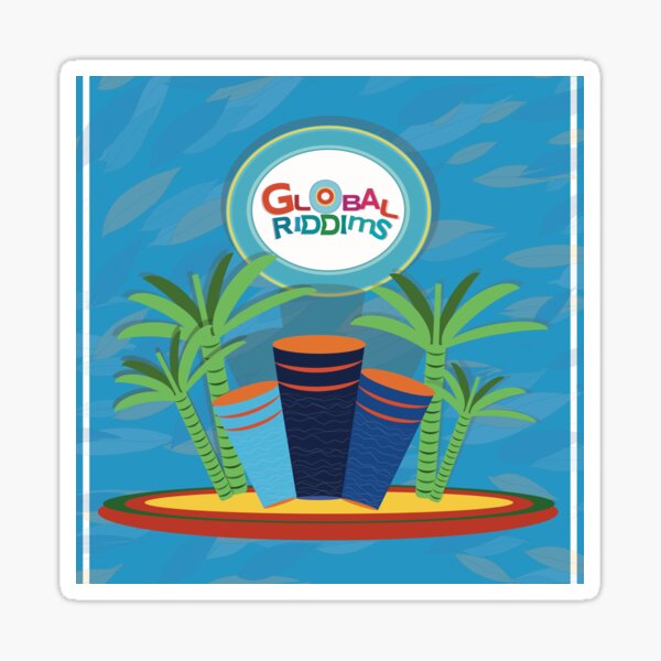 "Gobal Riddims (5)" Sticker for Sale by aremaarega | Redbubble